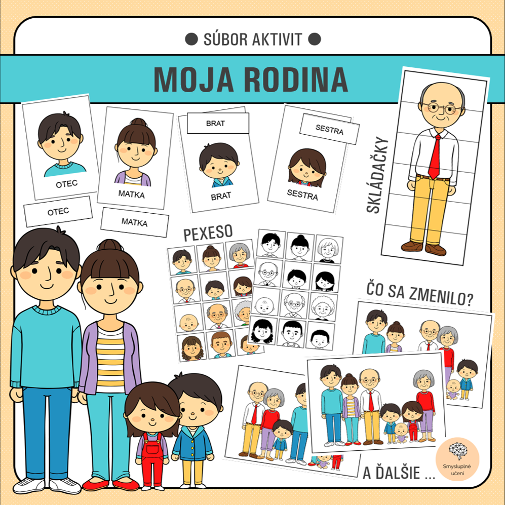 Moja rodina - Prírodoveda | UčiteliaUčiteľom.sk